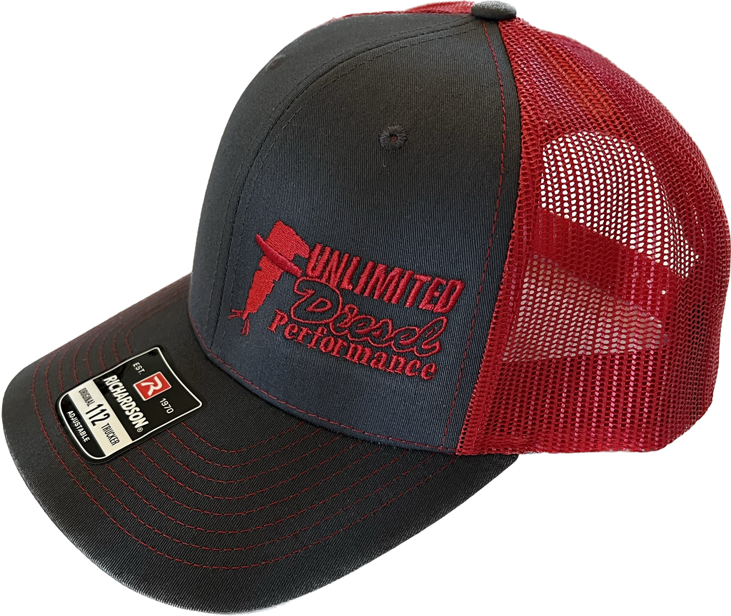 UDP Logo Charcoal/Red Richardson 112 Snapback – Unlimited Diesel ...